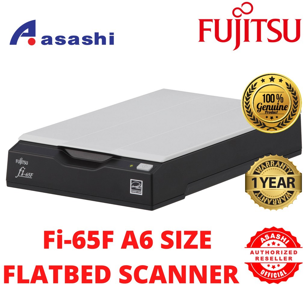Ricoh / Fujitsu Fi-65F/ Fi-70F A6 size flatbed scanner (PA43404-A433) | Shopee Malaysia