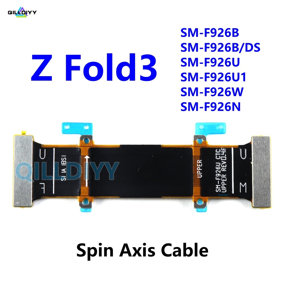 1pcs Spin Axis Flex Cable For Samsung Galaxy Z Fold3 5G F926 F926B Main Board Connector LCD ...