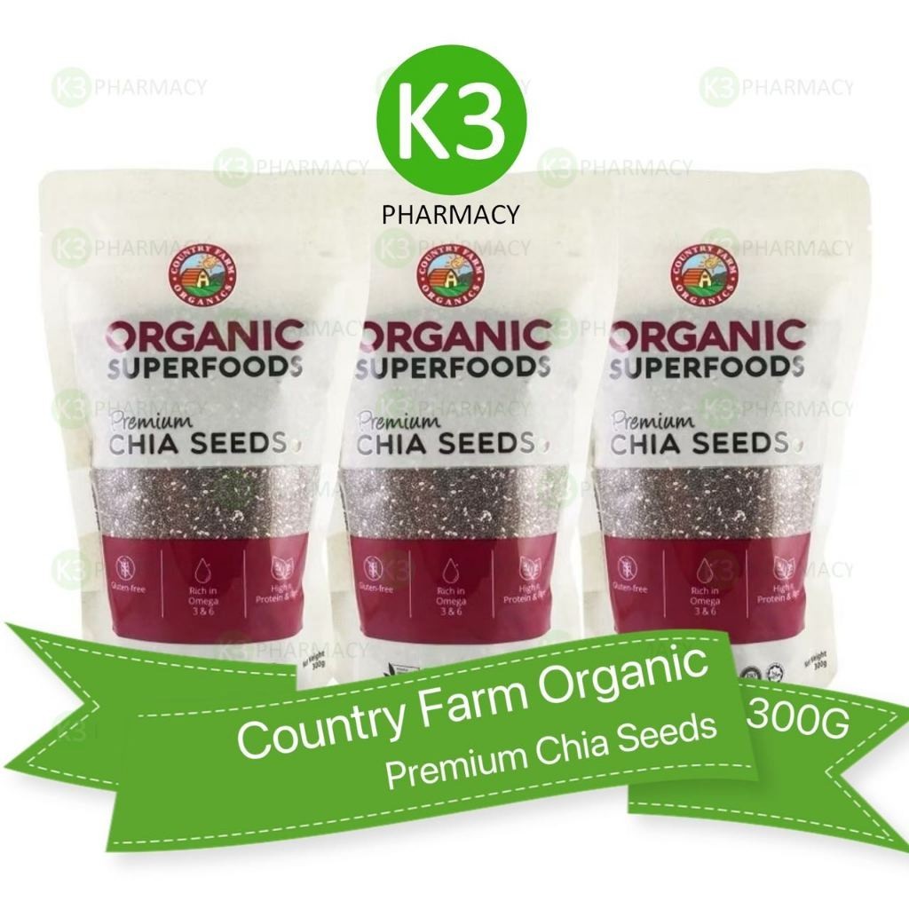 Country Farms Organic Certified Organic Chia Seeds (300g) | Shopee Malaysia