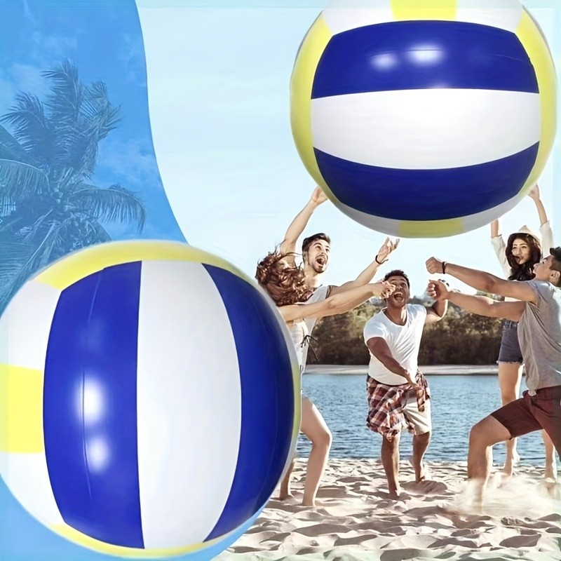 70.1cm Giant Inflatable Beach Volleyball Toy Durable PVC Perfect for ...