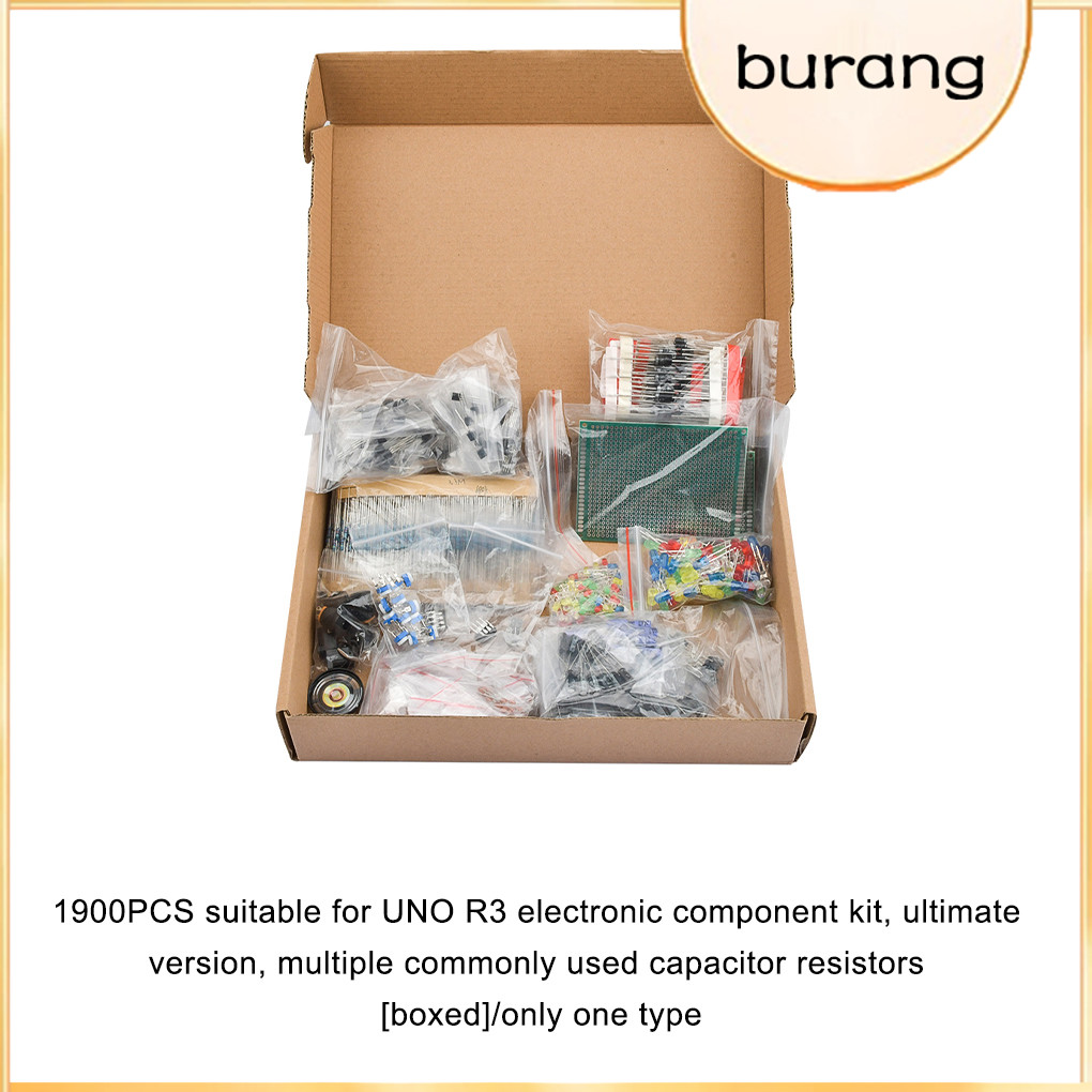 1/2 High Reliability Electronic Components Kit - Diy Led Pcb Board ...