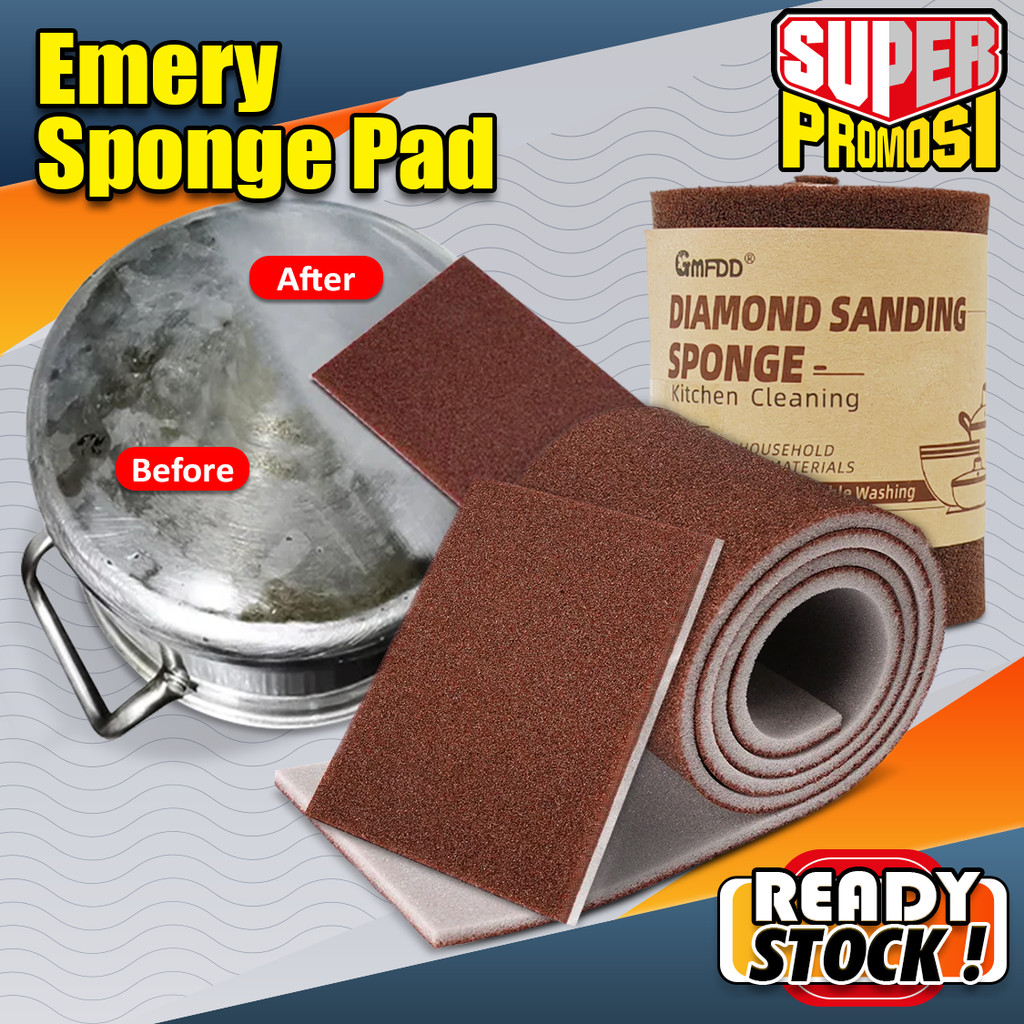 Diamond Sand Sponge Nano Sponge Emery Sponge Magic Erase Sponge Cloth ...