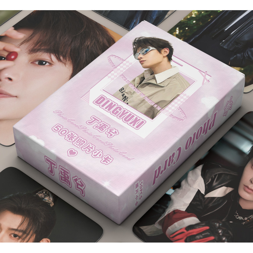 50-55pcs Chinese Drama Actor Ding Yuxi Esther YU Shuxin Hologram Lomo ...