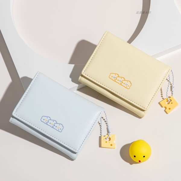 wallet woman small cute dompet perempuan Dompet keju, pemegang kad ...