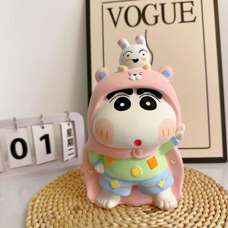 First Sales Superman Cloak Crayon Shin-Chan Plaster Doll White Embryo ...
