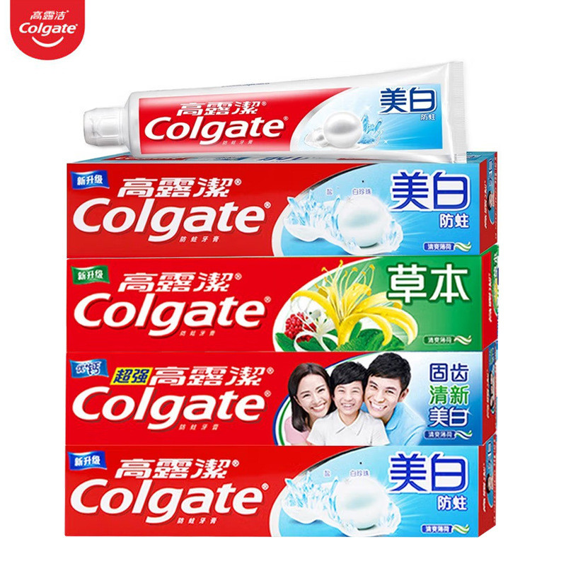 Colgate Toothpaste Household Refreshing Mint Herb Super Fresh Breath ...