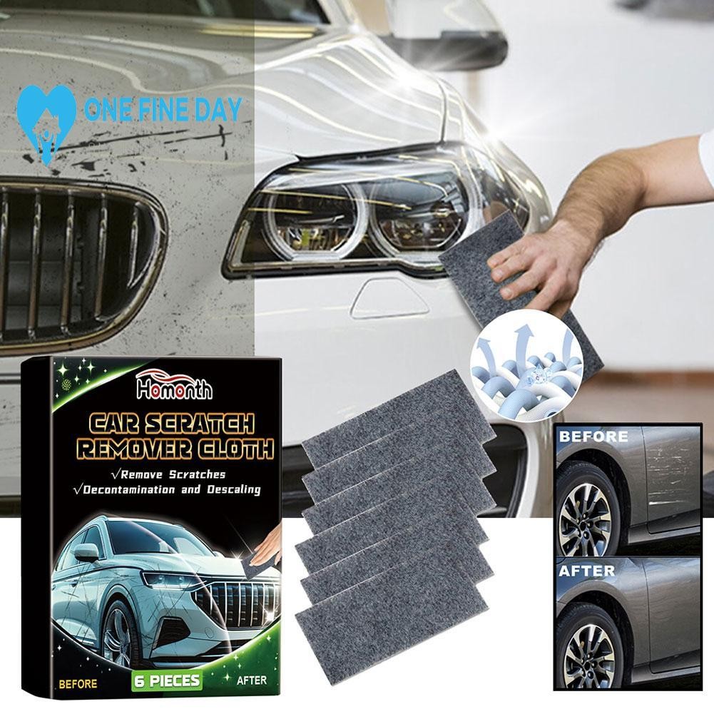 Nano Cleaning Cloth Scratch Remover For Vehicles Car Paint Deep ...