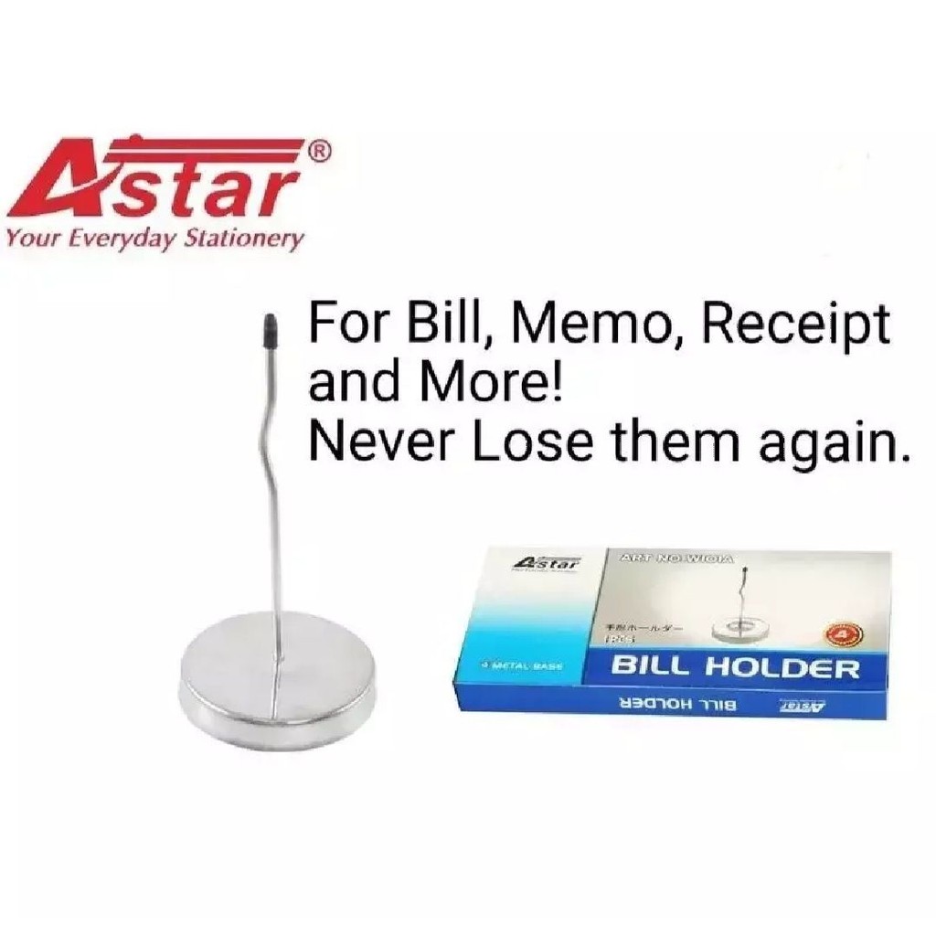 Bill Stand Card Rock Receipt Holder | Shopee Malaysia