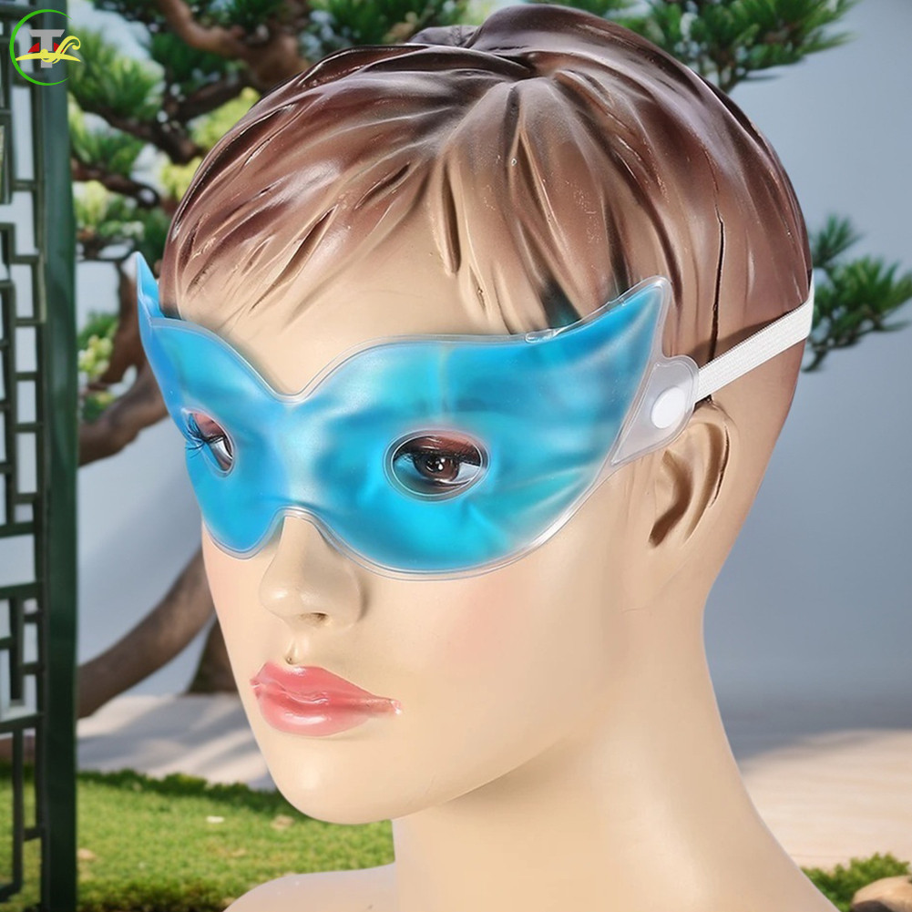 Pain Relief Eyes Mask Hot/Cold Reusable Eye Therapy Packs For Dark ...