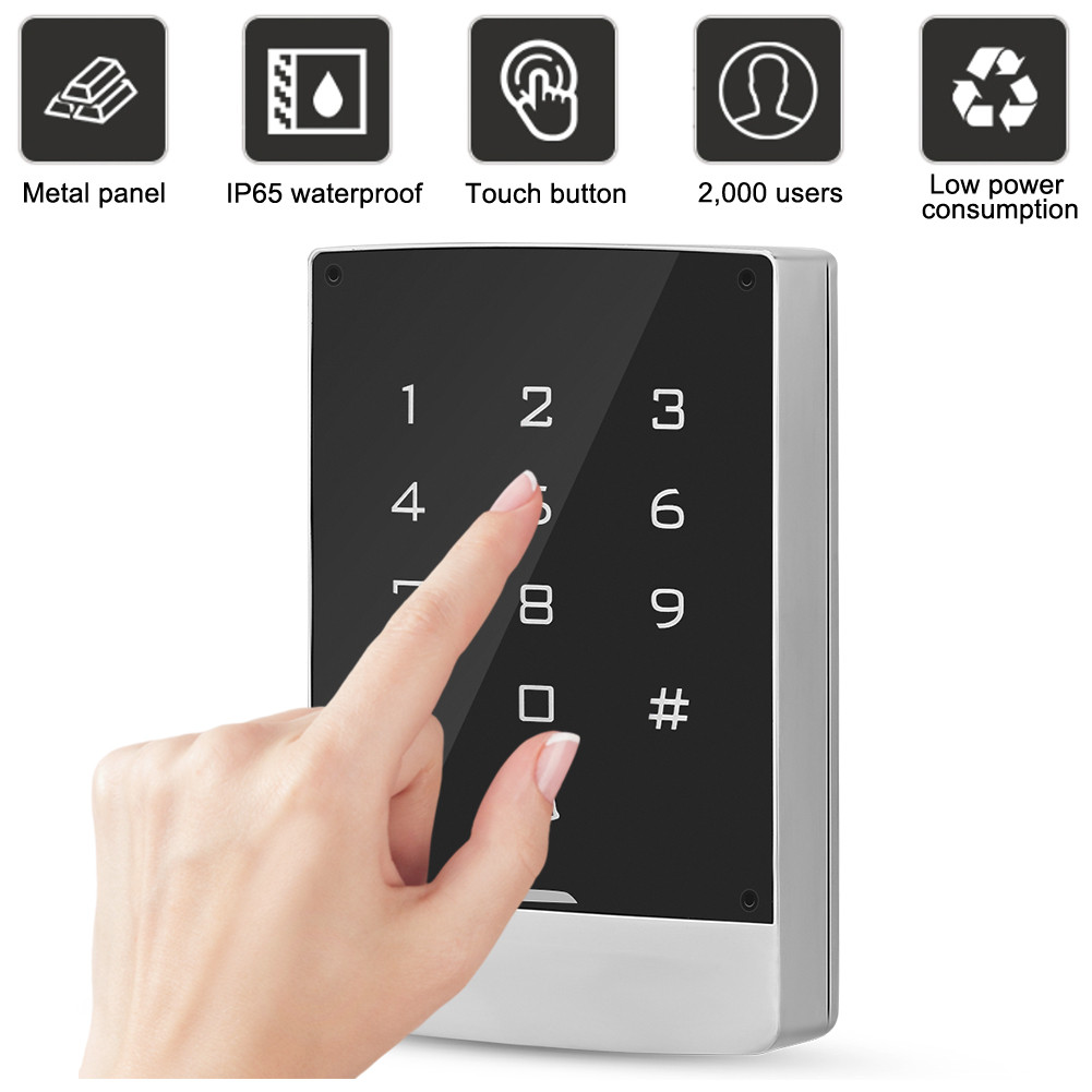 Apill 125KHZ Access Controller IP65 Door Lock Opener Wiegand26 Keypad ...