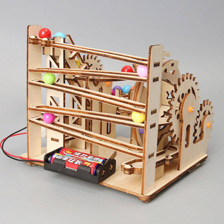 W&F STEM Toy Science Marble Run Track Kit for Kids 6+｜High Challenge ...