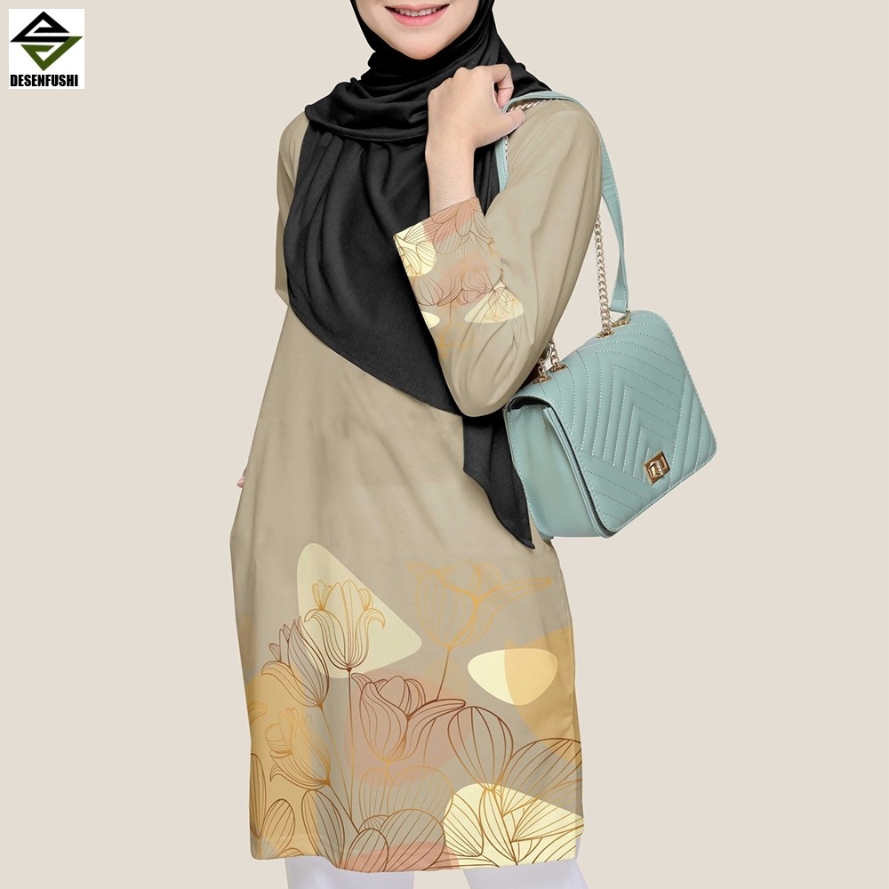 2025 Banjul Raya Malay Muslim Country Sports Day Muslim T-shirt Loose ...