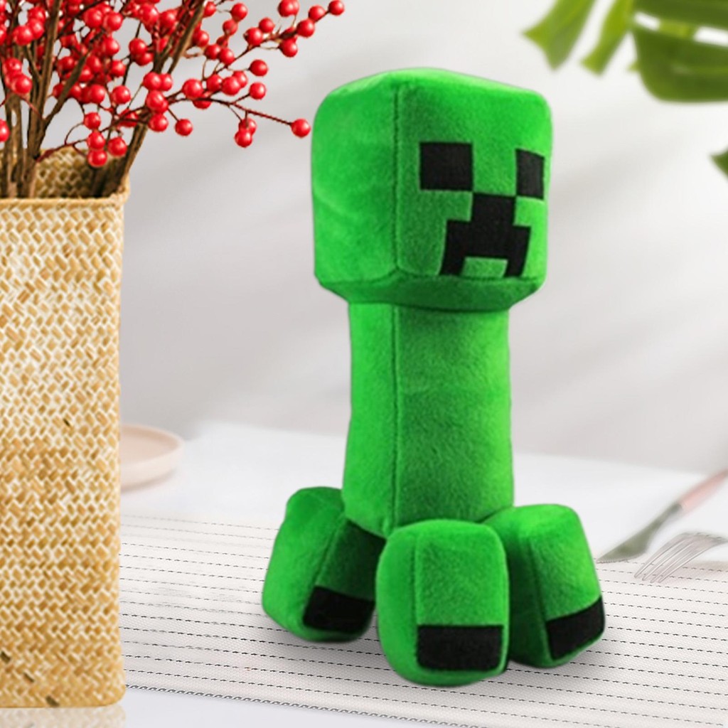 Creeper Minercraft Plush Characters Game-Themed Stuffed Plush Character ...