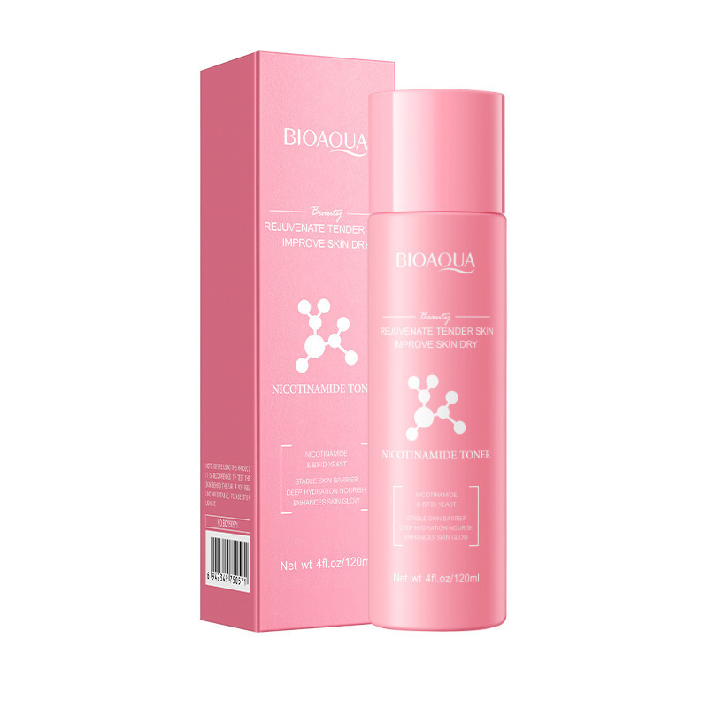 BIOAQUA Nicotinamide Toner Rejuvenate Tender Skin Improve Skin Dry ...