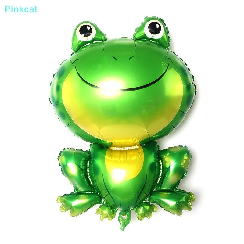 Pinkcat Frog Aluminium Balloon Animal Balloon Birthday Party ...