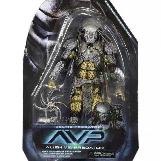 NECA Predator AVP Jagged 14th Wave/14th Generation Cat Face Celtic Scar ...