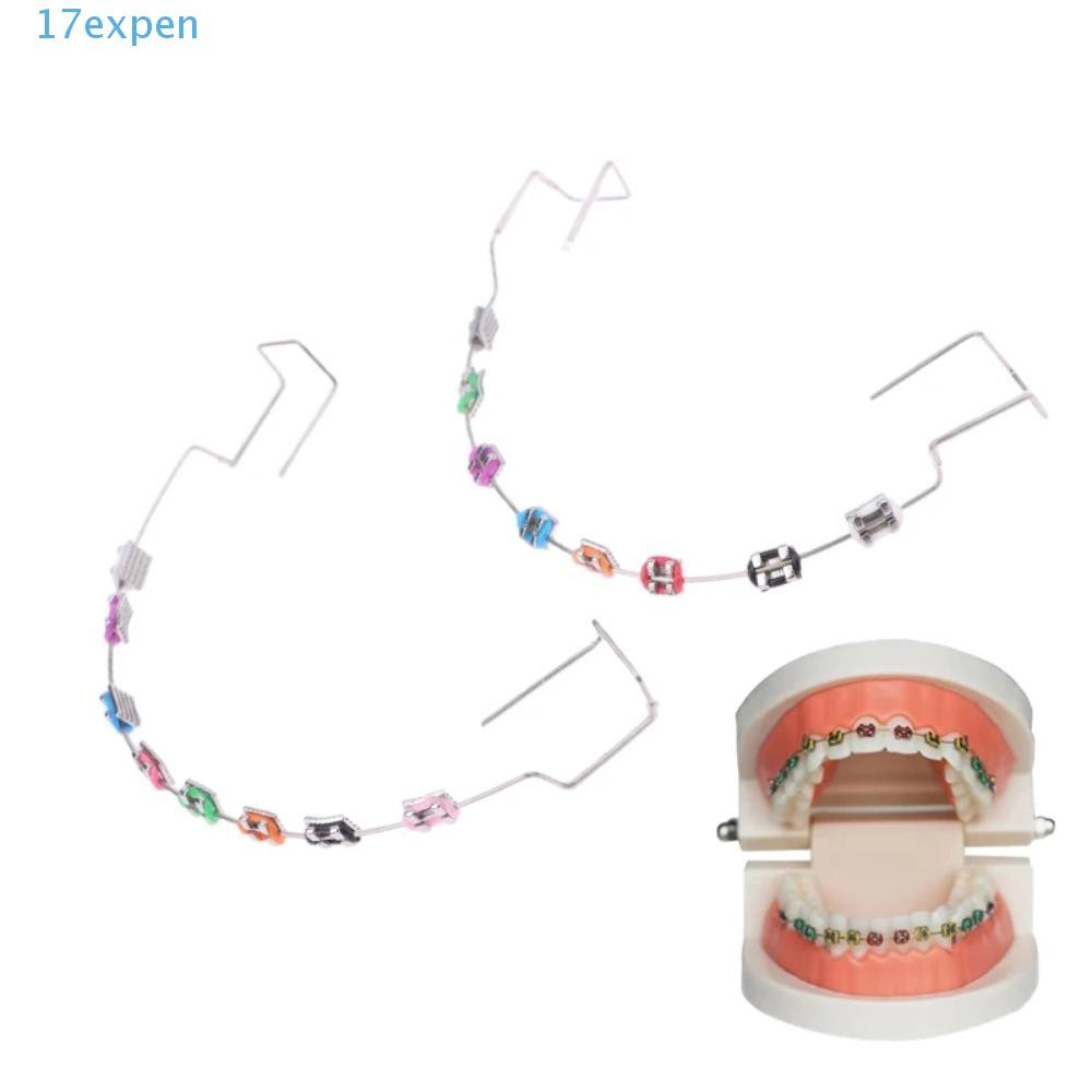 EXPEN 1 pair Temporary Tooth Decoration, with Metal Wires Dental ...