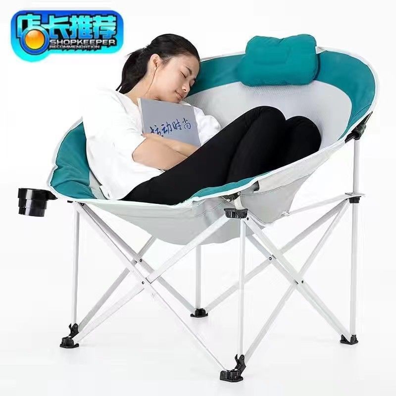 [2176 People Collection] Foldable Chair Outdoor Portable Reclining ...