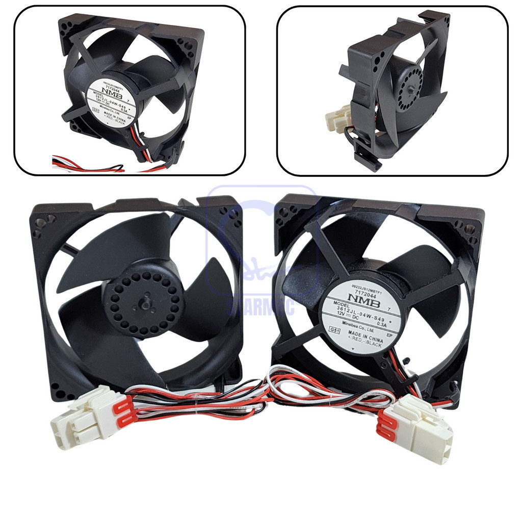 Panasonic Samsung Sanyo Inverter Refrigerator Fan Motor 12V DC 9x9 3 ...