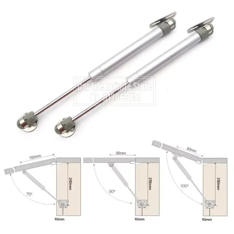 2pcs 20/30/40/60/80/100/120/150/200/300N Furniture Hinge Kitchen ...
