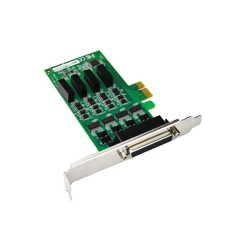 PCLE to RS232 Four port serial port isolation card Industrial Pcie to ...