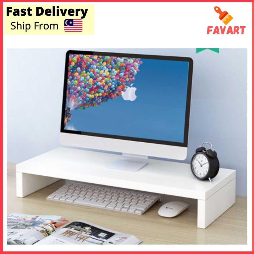 Computer Monitor Stand Desktop Monitor Desk Stand Riser Laptop Keyboard ...