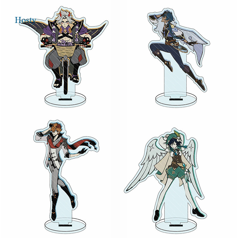 Hosty Game Genshin Impact New Eula Action Figure Ganyu Albedo Xiao ...