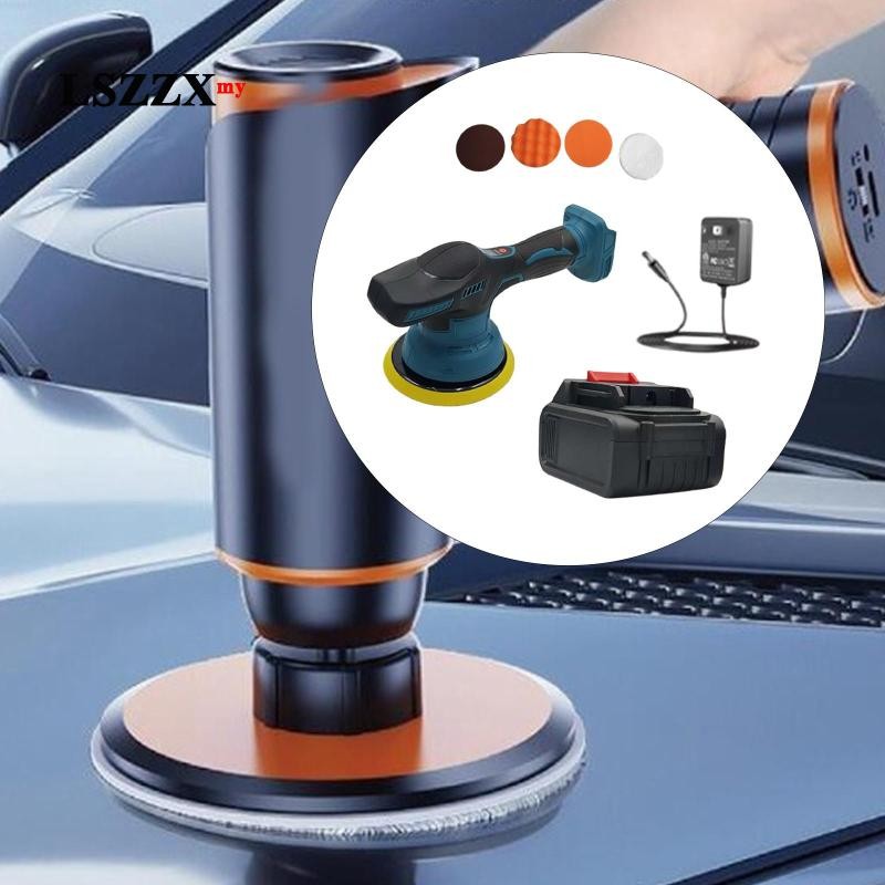 [LszzxMY] Car Polisher 8 Gears Adjustable Portable Rotary Polisher for ...