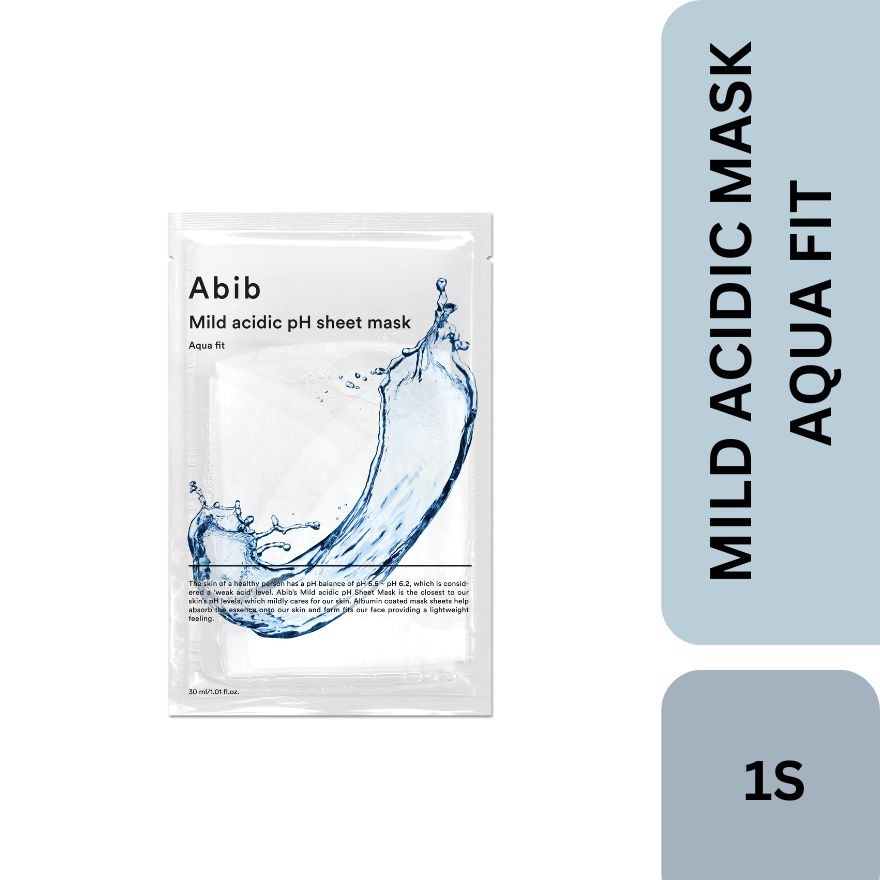 ABIB Mild Acidic PH Sheet Mask Aqua Fit 1s | Shopee Malaysia