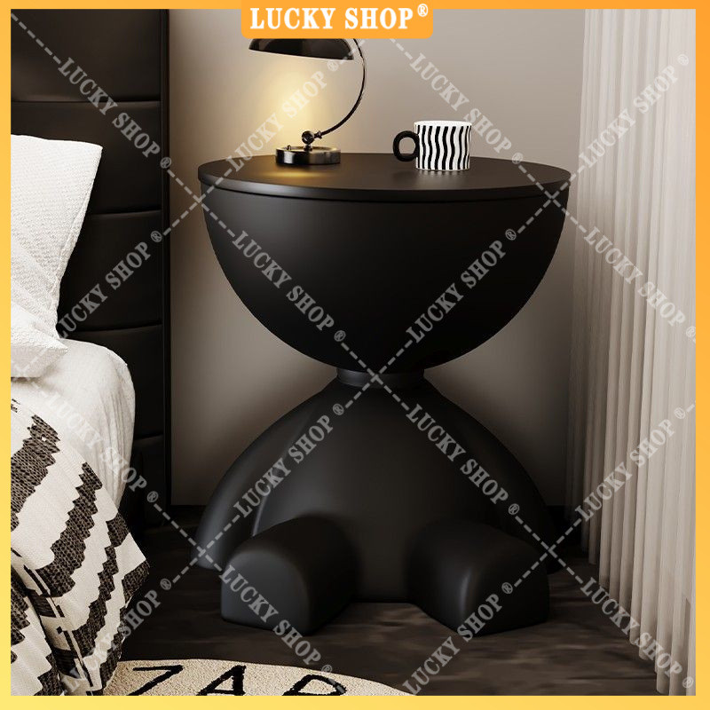 Creative small flat coffee table, creamy style, home living room, sofa ...