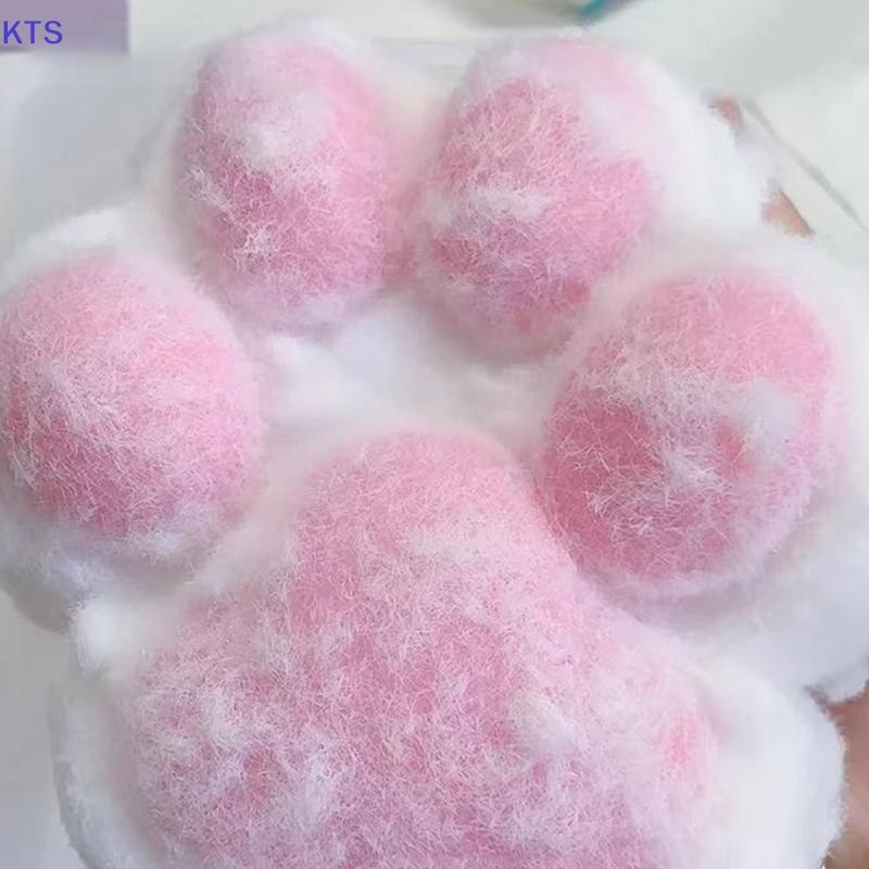 KTS Cute Ultra-large Kawaii Plush 12cm Cat Paw With Flocking Mochi Taba ...