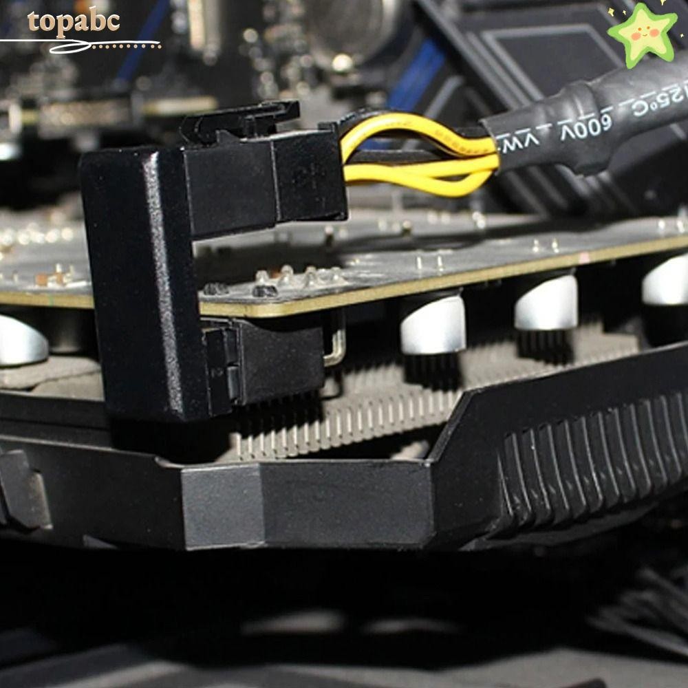 TOPABC GPU Power Supply Adapter, 180 Degree Angle PSU to GPU Power ...