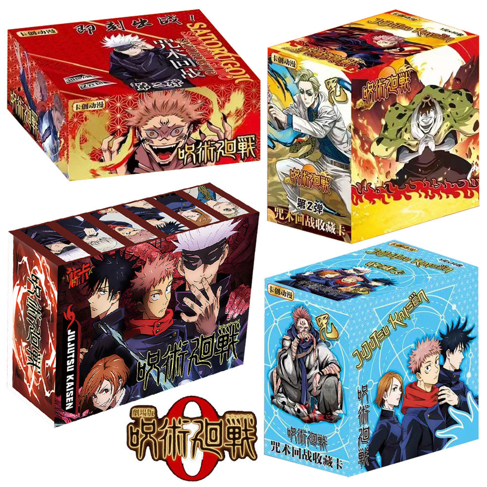 Jujutsu Kaisen Collection Card box All Set Anime Character Rare Flash ...