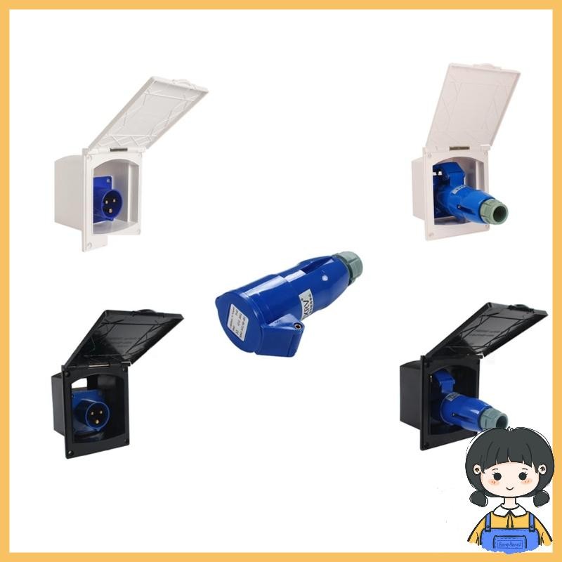Bang Durable Flush Inlet Socket Mains Hook Up 16A External Practical ...