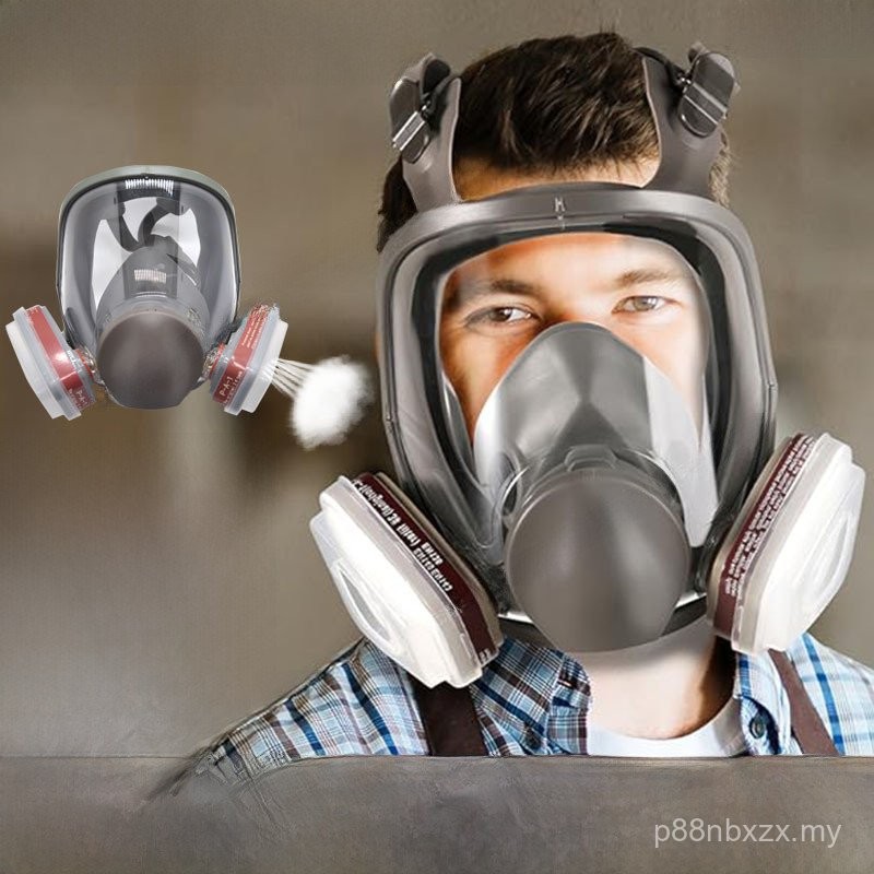 Topeng muka penuh topeng anti-virus, kimpalan elektrik silikon, debu ...