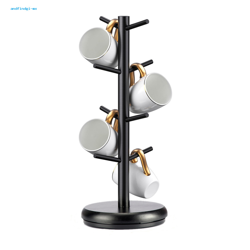 andfindgi Spacious Coffee Cup Hanger Rotating Cup Holder for Mugs ...