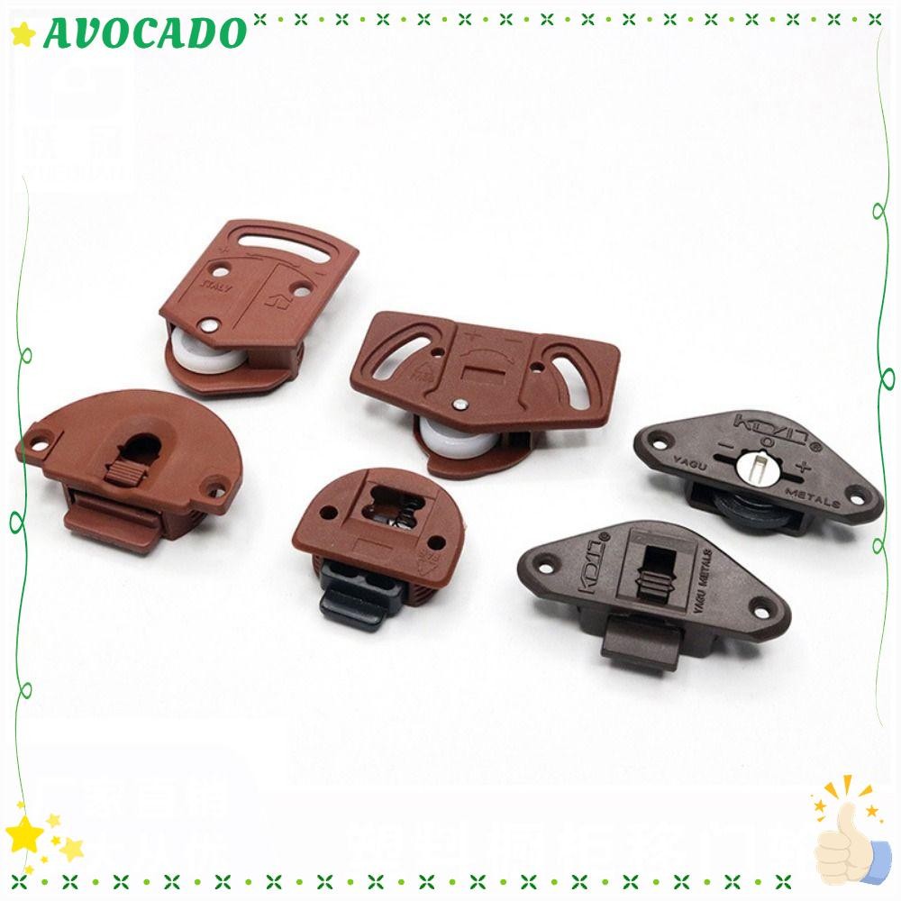 AVOCADD 1Pair Runner Wheels, Furniture Hardware Cabinet Wardrobe Window ...