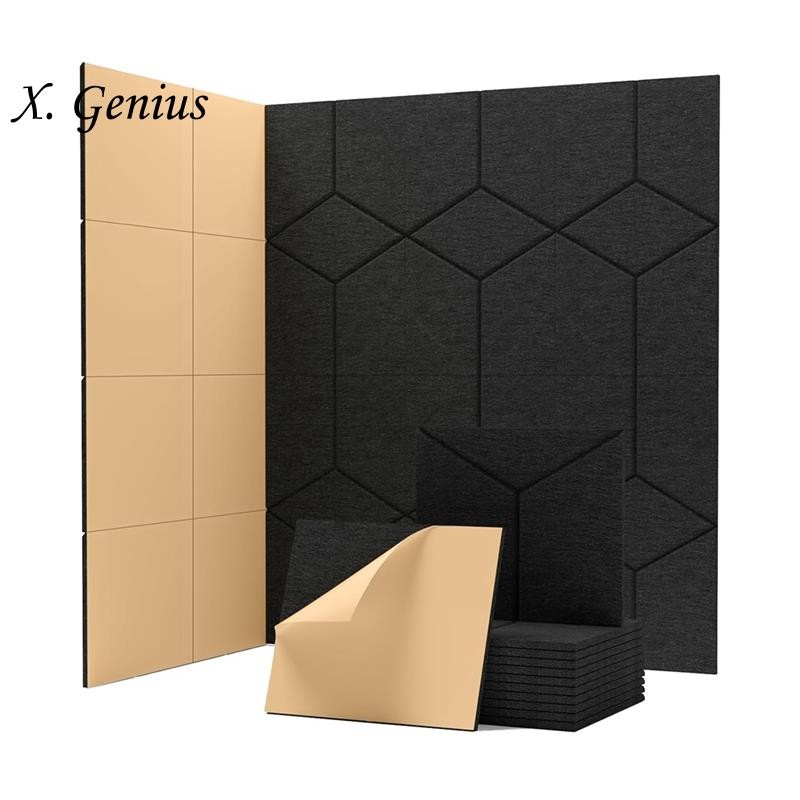 12 Pack Soundproof Wall Panels Self Adhesive, High Density Sound ...