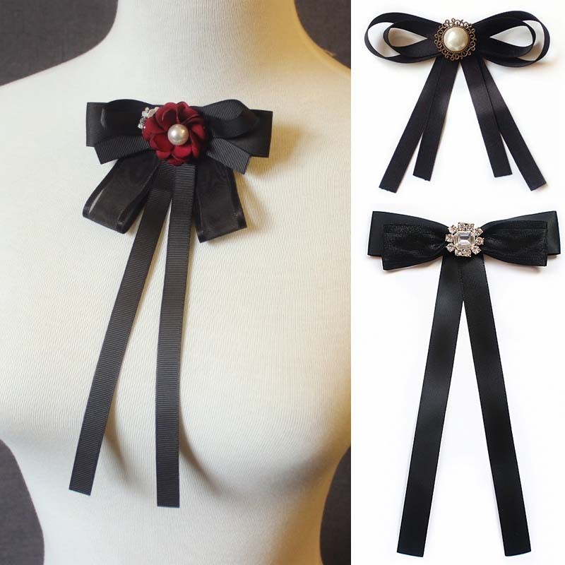 【7 Styles】Cute Girl JK Shirt Bow Ties Student School Uniform Dress ...