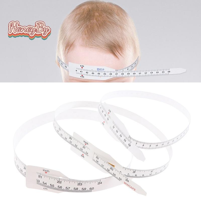 honeybird Non-Stretchable Plastic Head Circumference Tape Measure Ruler ...