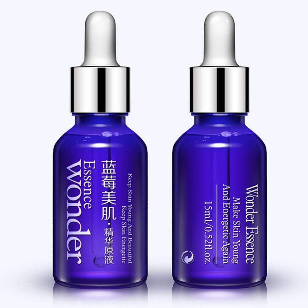 BIOAQUA Skin Care Blueberry Serums Hyaluronic Essence Acid Liquid Anti Wrinkle Anti Aging ...