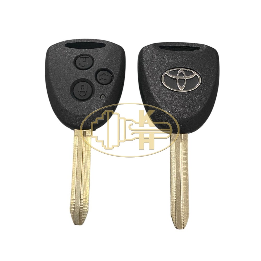 Toyota Yaris Remote Key 3 Buttons 433MHz FSK 4A chip (RECON) | Shopee ...