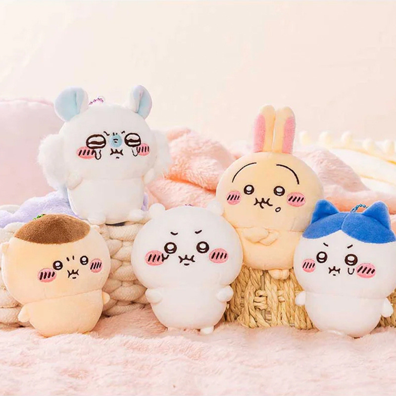 Chiikawa Angry Series Plush Pendant Cartoon Plushie Hachiware Doll ...