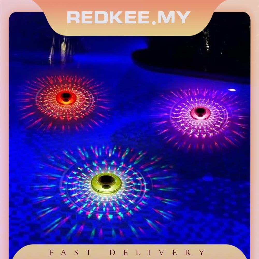 [Redkee.my] Solar Floating Swimming Pool Chemical Floater with Colorful ...