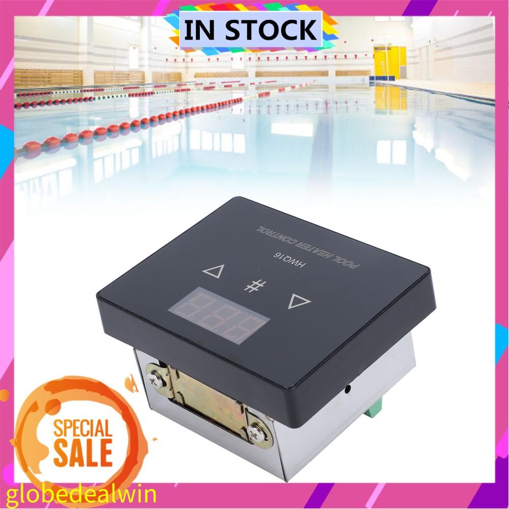 Globedealwin Pool Heater Control Panel 220V Multipurpose Electric ...