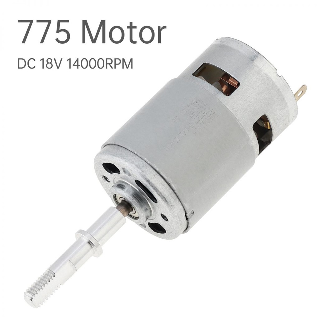 775 DC Motor 18V 14000RPM High-Power Blowing Machine Motor Micro Motor ...