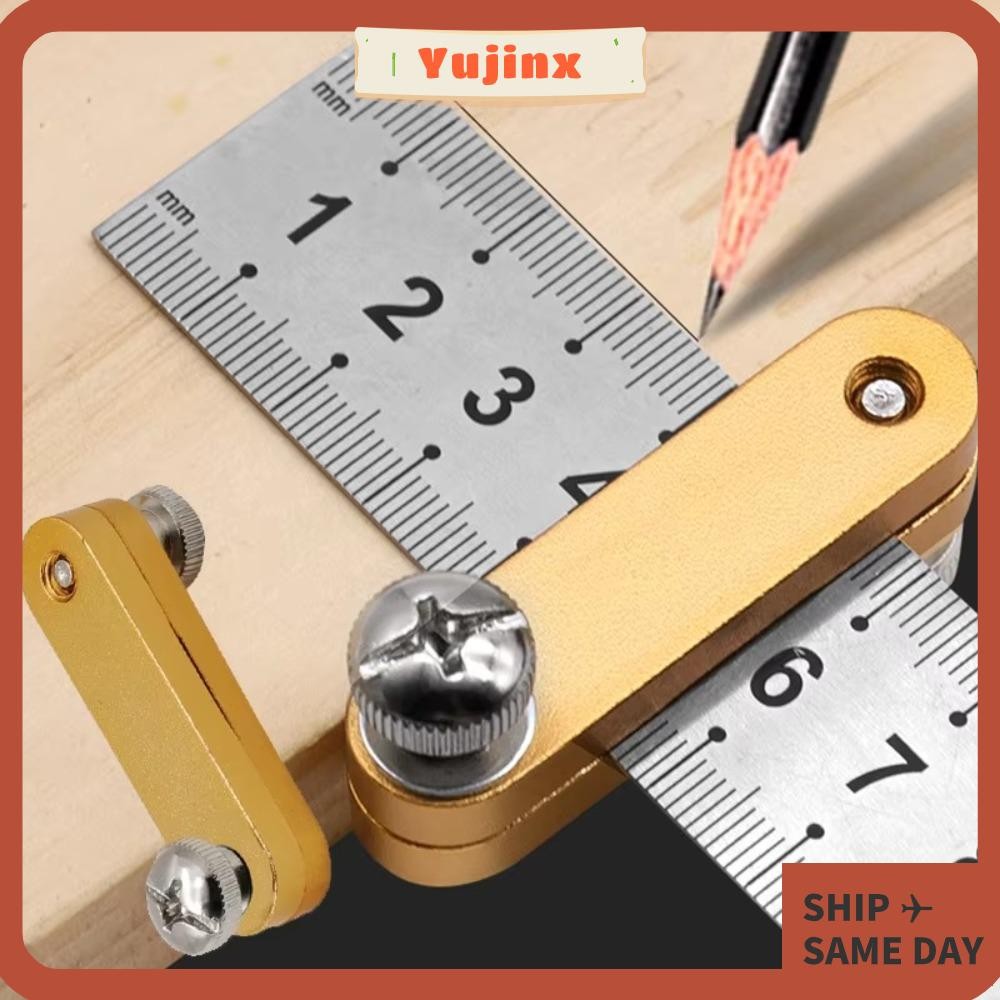 YUJINX Steel Ruler, Positioning Block Aluminium Alloy Scriber ...