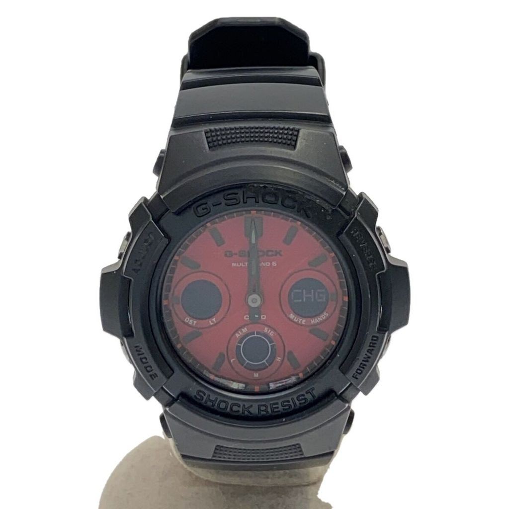 CASIO Men's Watch Solar G-SHOCK Analog RED BLK | Shopee Malaysia