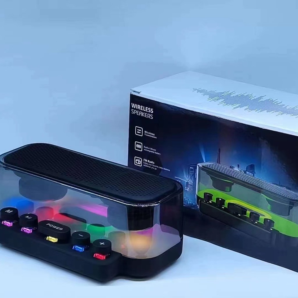 Z6 Phantom Light Bluetooth Audio Mechanical Button Operation Integrated ...