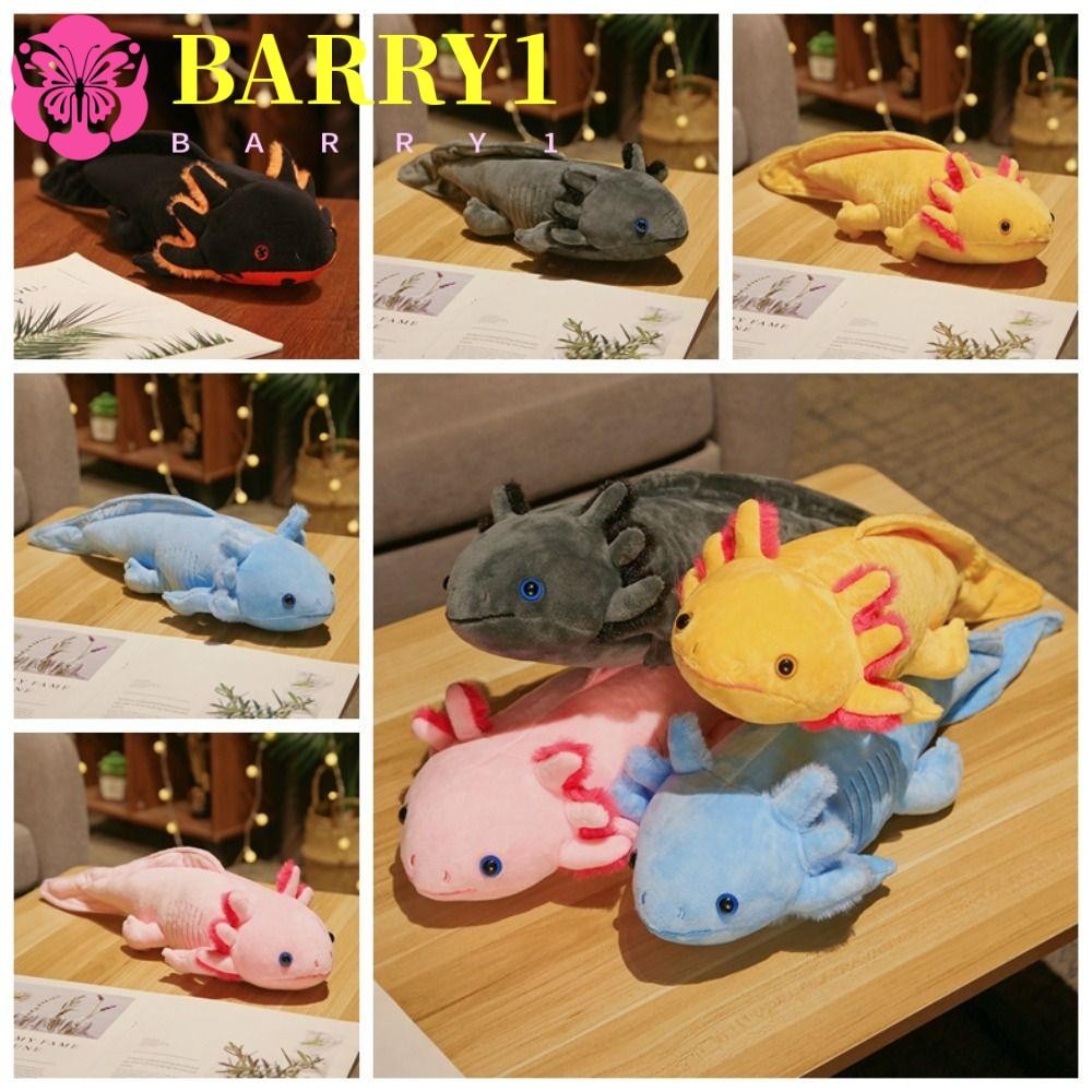 BARRY1 Colorful Newt Plush Toy, Plushie Axolotl Salamander Plush Toy ...